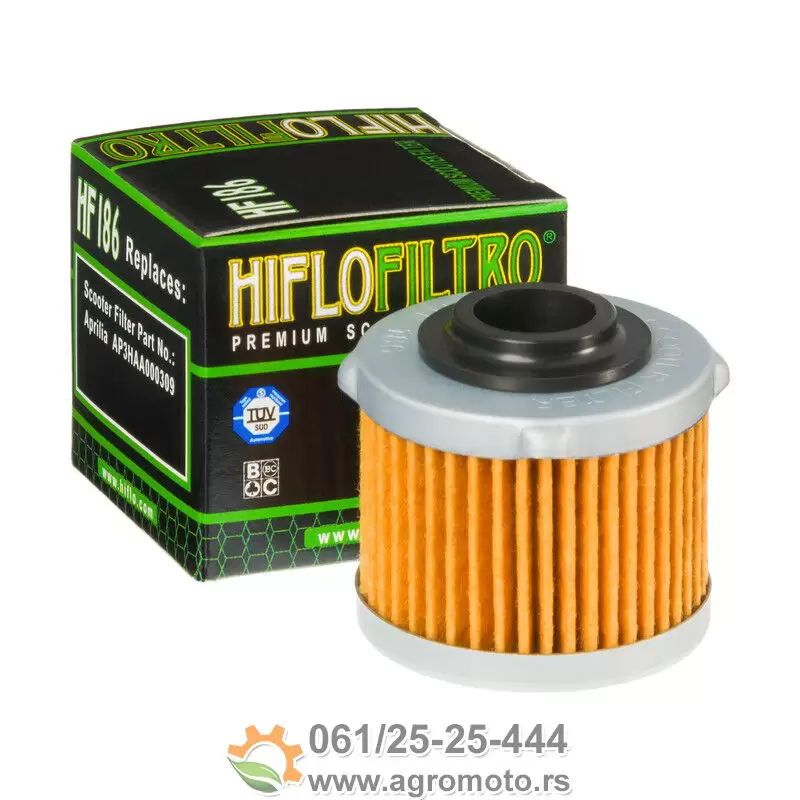 Filter ulja HF186 HifloFiltro