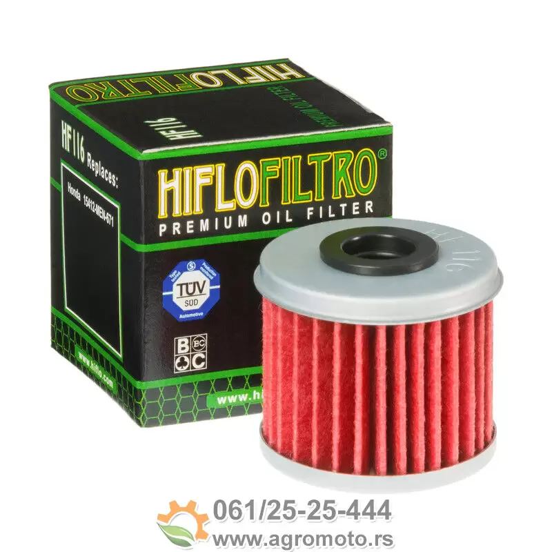 Filter ulja HF116 HifloFiltro