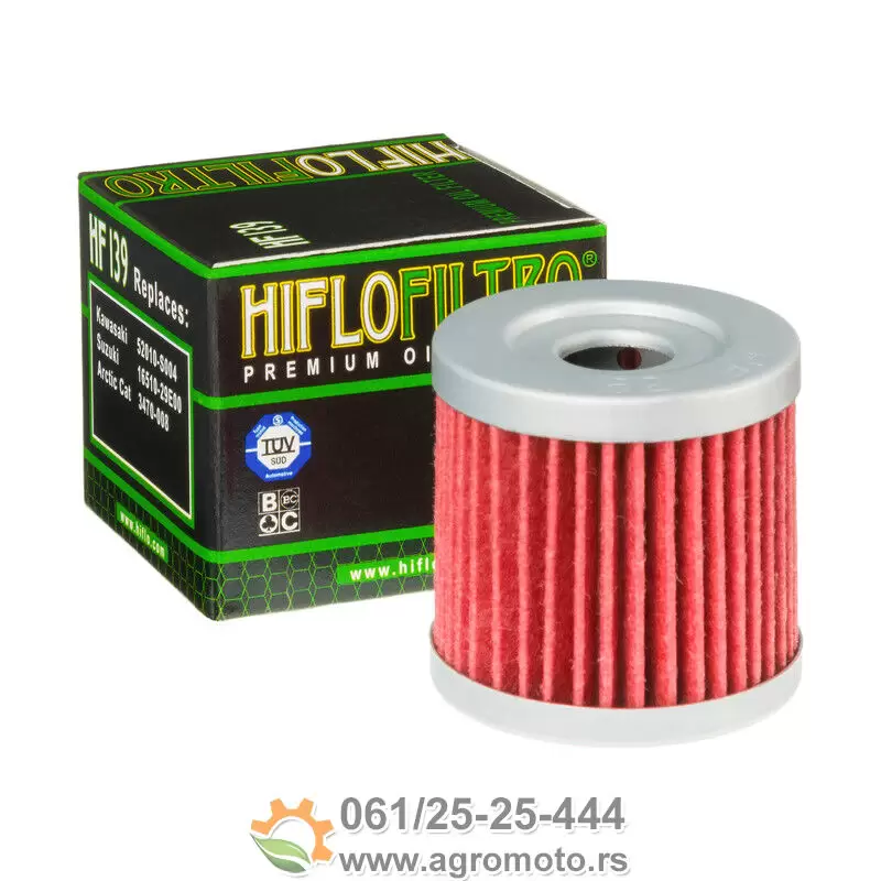Filter ulja HF139 HifloFiltro