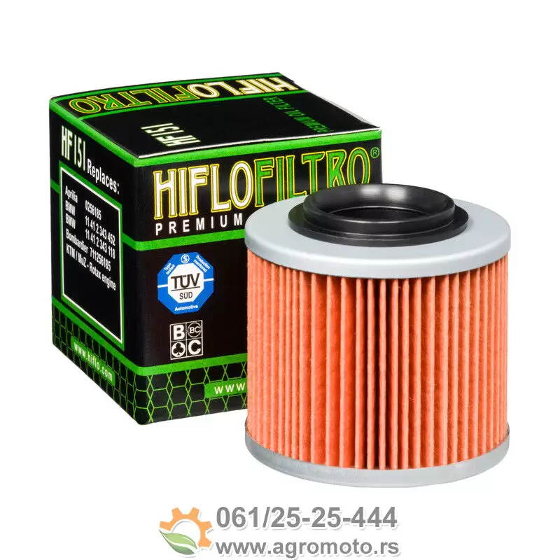 Filter ulja HF151 HifloFiltro