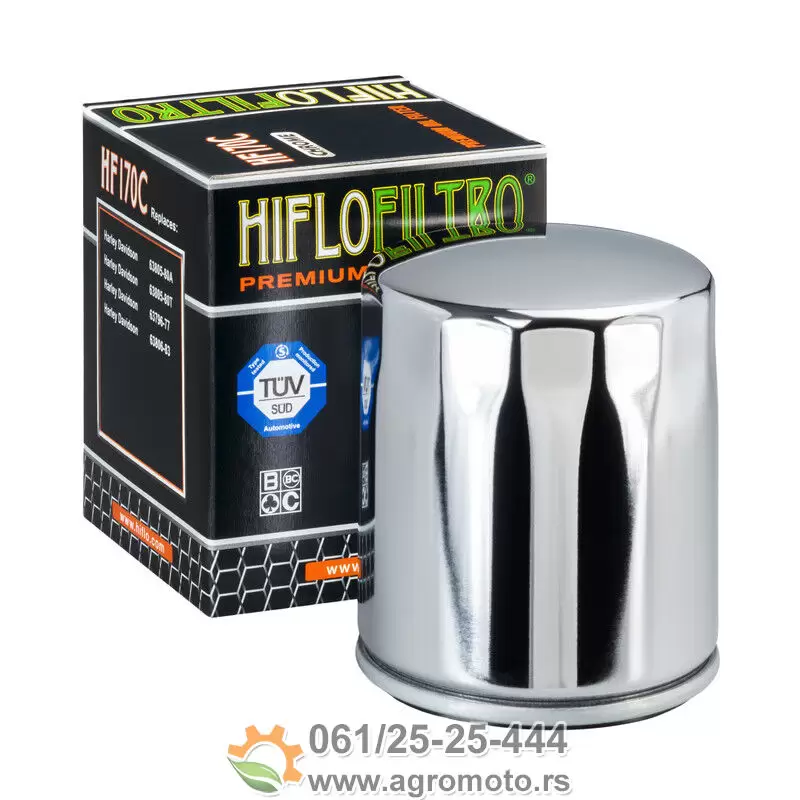 Filter ulja HF170C hrom HifloFiltro