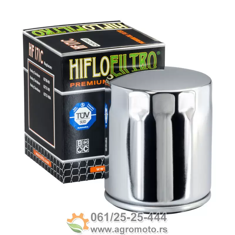 Filter ulja HF171C hrom HifloFiltro