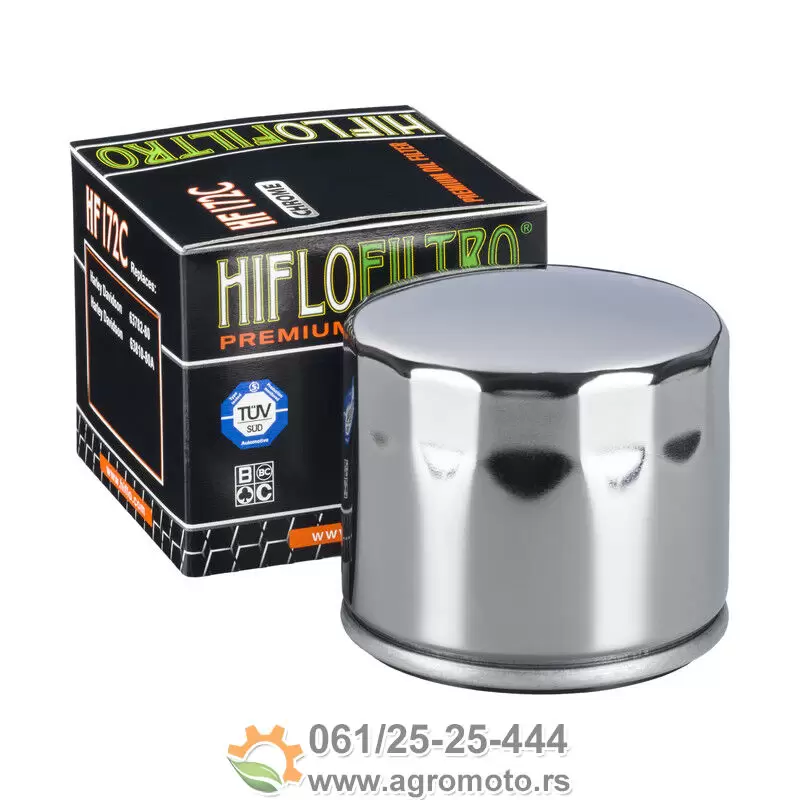 Filter ulja HF172C hrom HifloFiltro