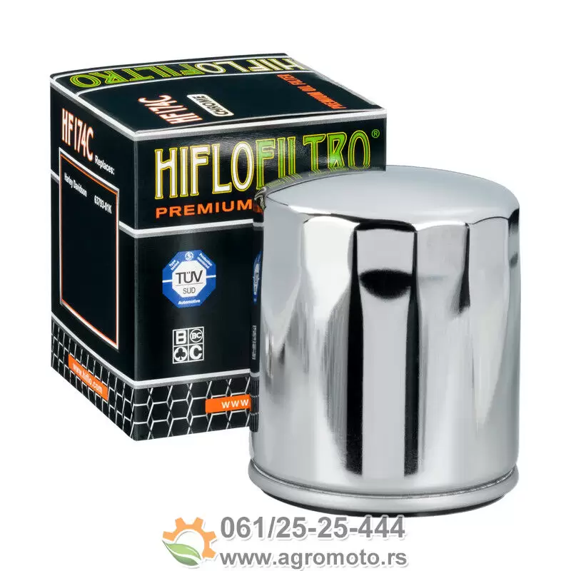 Filter ulja HF174C hrom HifloFiltro