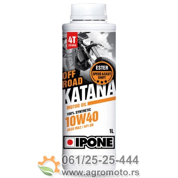 Motorno ulje IPONE Off Road Katana 10W-40 4T 1L