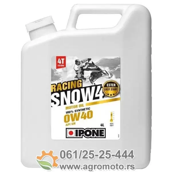 Motorno ulje IPONE Snow Racing 4T 0W-40
