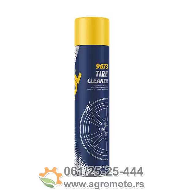 Sprej za čišćenje guma MANNOL Tire Cleaner 9673 650 ml