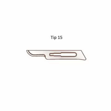 Nož za skalpel ROTH, model 15, 10 komada
