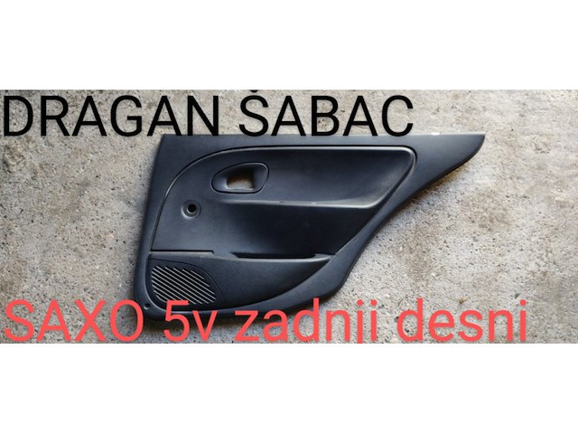 CITROEN SAXO tapacir zadnji desni