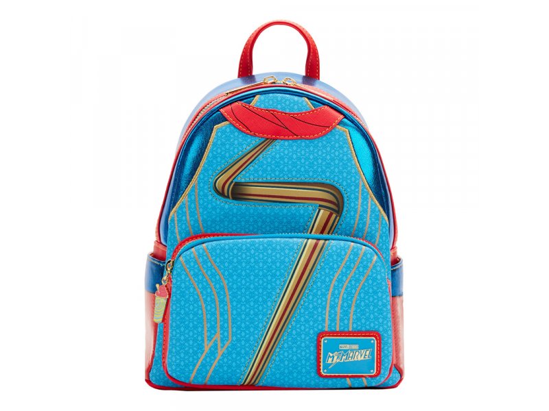 LOUNGEFLY MARVEL MS. MARVEL COSPLAY MINI BACKPACK