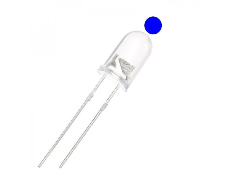 LED dioda providna plava 5mm