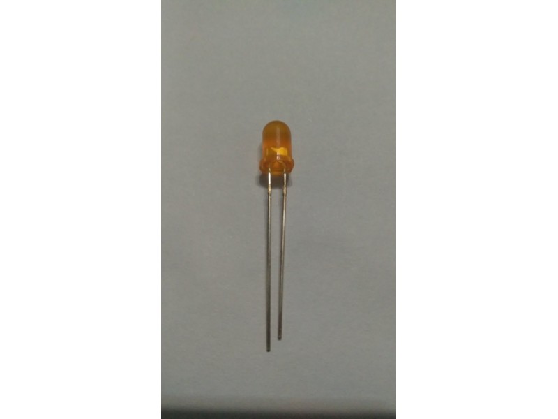 LED dioda 5mm narandžasta