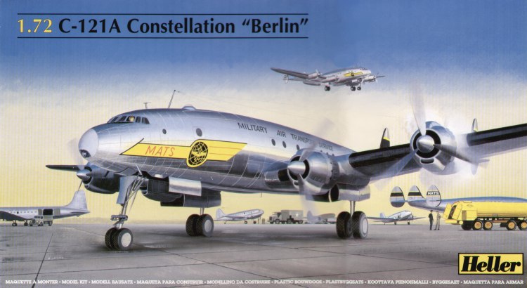 HELLER 1/72 C-121A Constellation „Berlin“