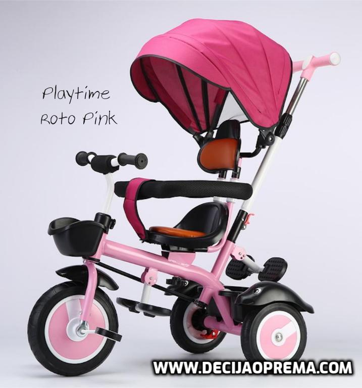 Tricikl Playtime Roto Pink za decu