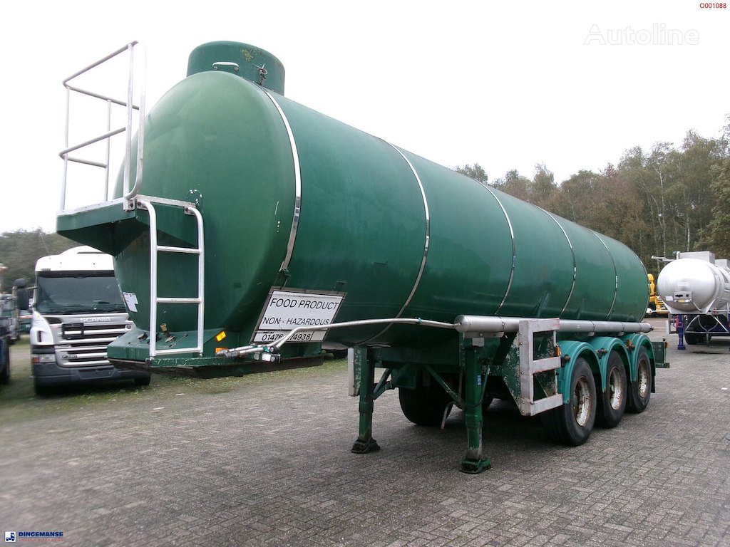 Tank Melton Food inox 25 m3 / 1 comp cisterna za prevoz hrane