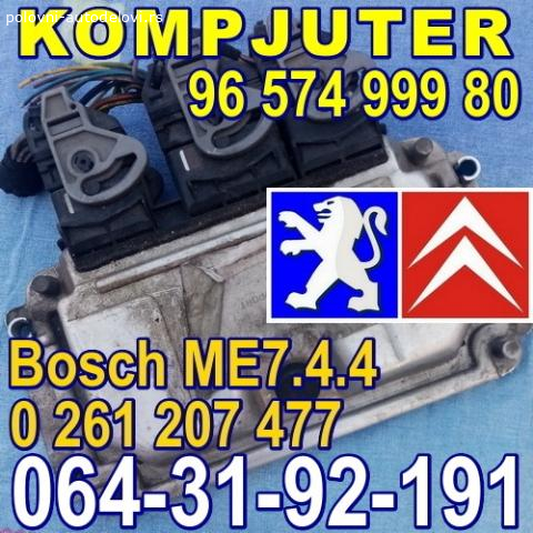 KOMPJUTER 0 261 207 477 Bosch ME7.4.4 , 96 574 999 80
