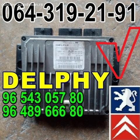 DELPHI 96 543 057 80 - 96 489 666 80 Peugeot 307 Citroen C3