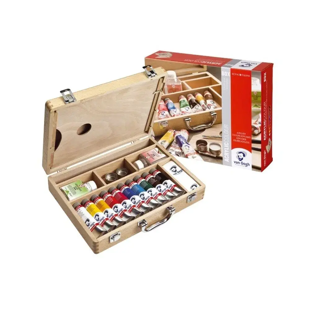 ROYAL TALENS Van Gogh Acrylic Set akrilnih boja sa koferom, 10 x 40ml, Osnovne