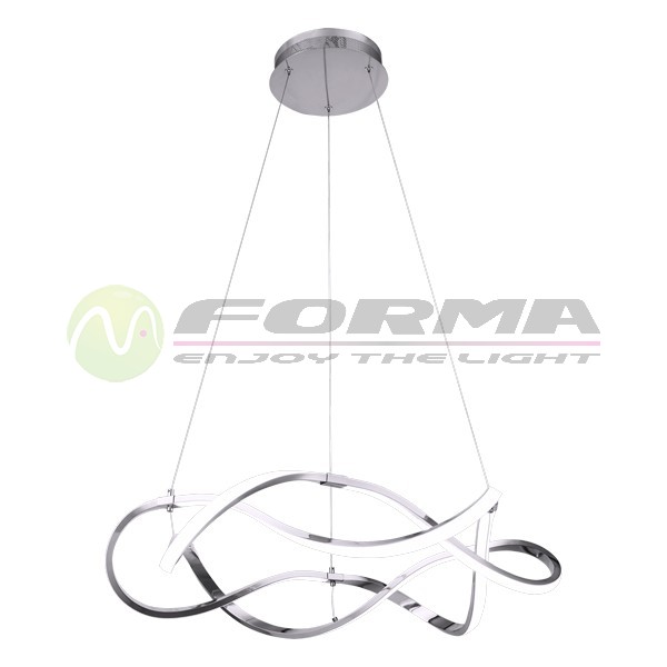 Led viseća lampa F2012-68V hrom