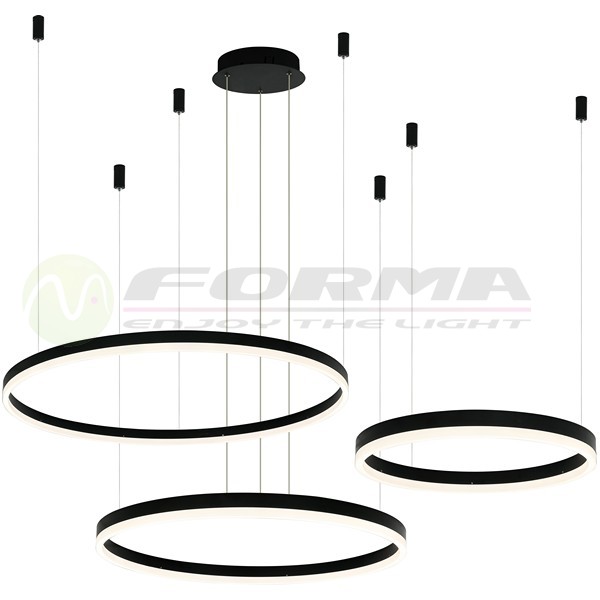 LED viseća lampa F2047-130C BK