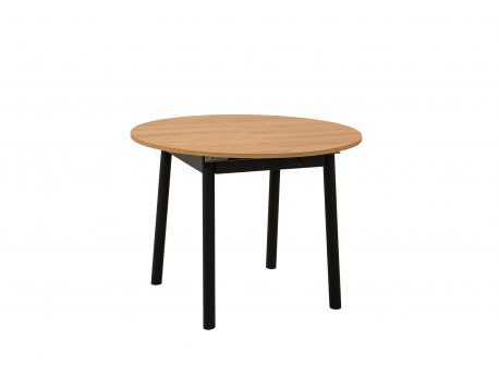 HANAH HOME Trpezarijski sto Oliver Oak Black