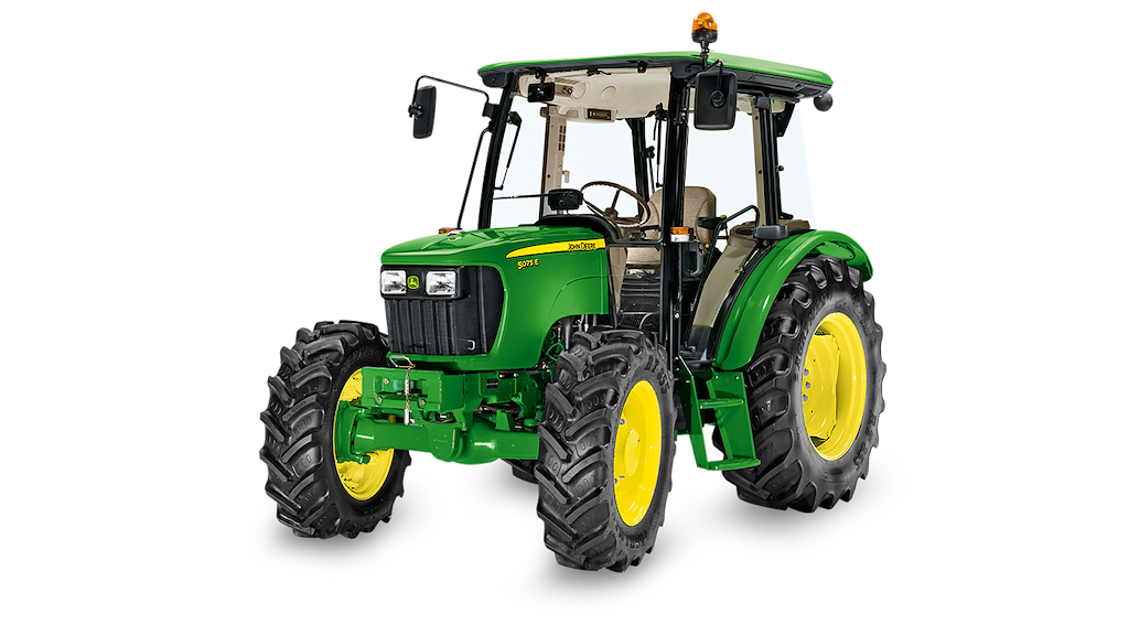 John Deere 5075E / VS traktor sa kabinom