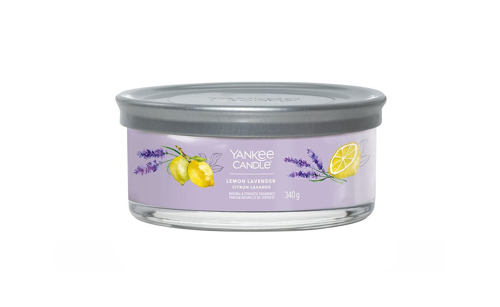 Mirisna sveća YC signature Tumbler multiwick lemon lavender