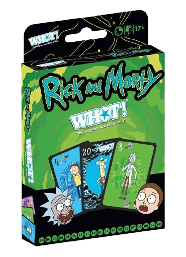 Board Game WHOT - Rick and Morty, Playing Cards