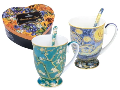 Šolje set 2 Tea - Van Gogh, Almond and Starry night