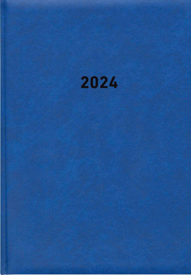 Agenda 2024 - Daily Recycling, Blue, 14.5x21 cm
