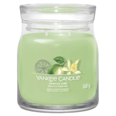 Sveća - Yankee Candle, Signature Medium, Vanilla Lime