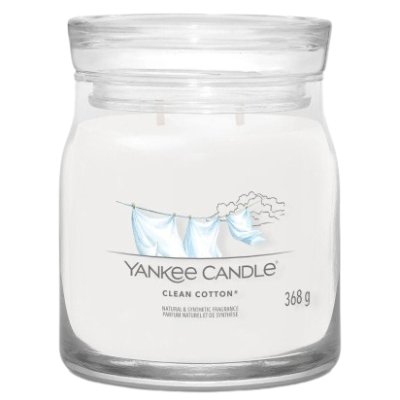 Sveća - Yankee Candle, Signature Medium, Clean Cotton