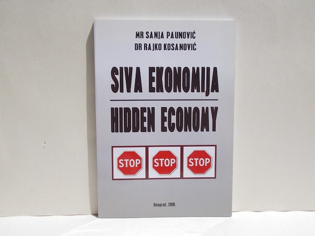 Siva ekonomija Hidden economy