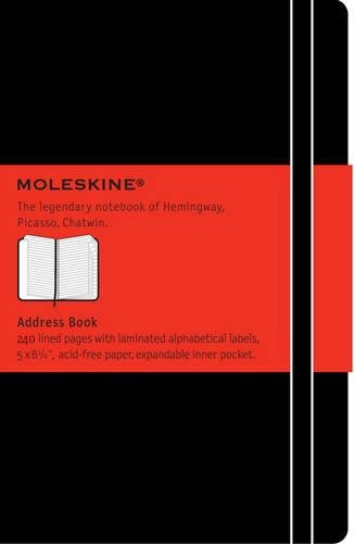 Moleskine Large Address Book (Moleskine Classic)