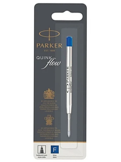 Parker Royal refil HO Quink blue F