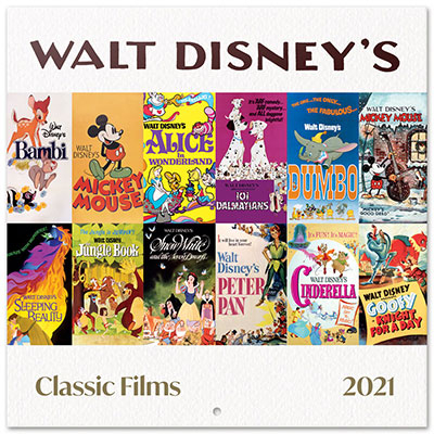 Kalendar 2021 - Walt Disney Classic Films