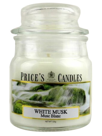 Mirišljava sveća u tegli - White Musk, S