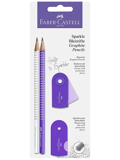 Faber-Castell set - Sparkle Purple