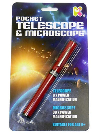 Teleskop/mikroskop - Pocket