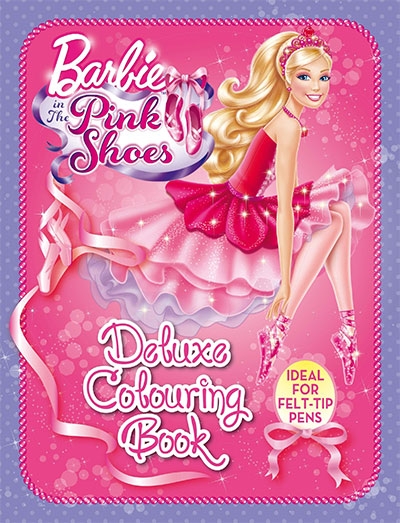 Barbie In The Pink Shoes Deluxe Colouring