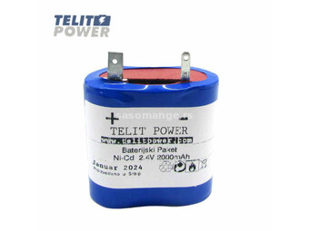 TelitPower baterija NiCd 2.4V 2000mAh za Zumtobel 04797088 ( P-2296 )