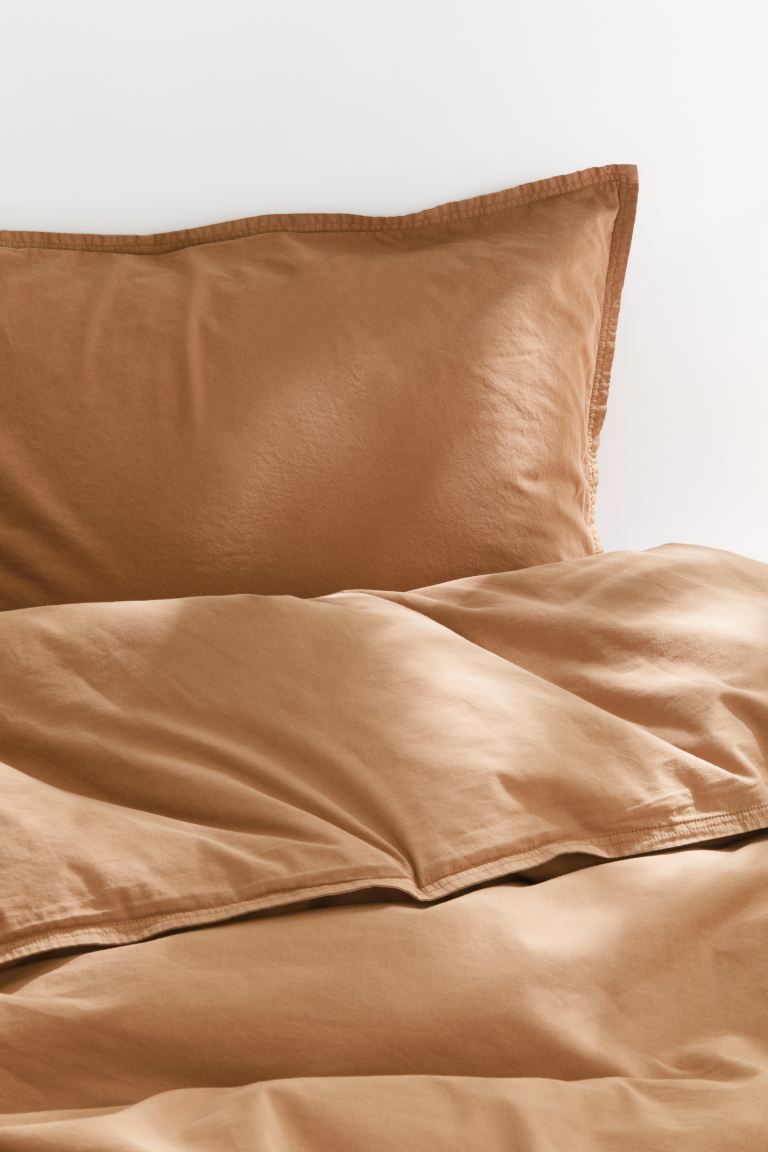 Isprana pamučna posteljina za singl krevet