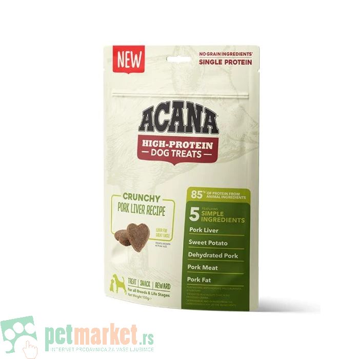 Acana: Poslastica za pse Crunchy Svinjetina