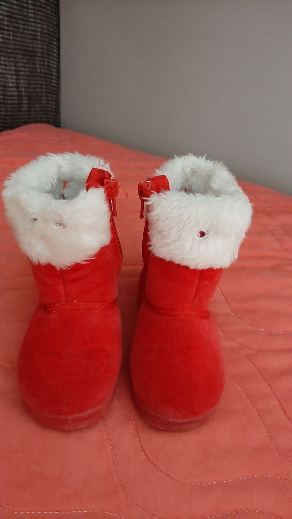 Čizme za sneg, Veličina: 23, bоја - Crvena