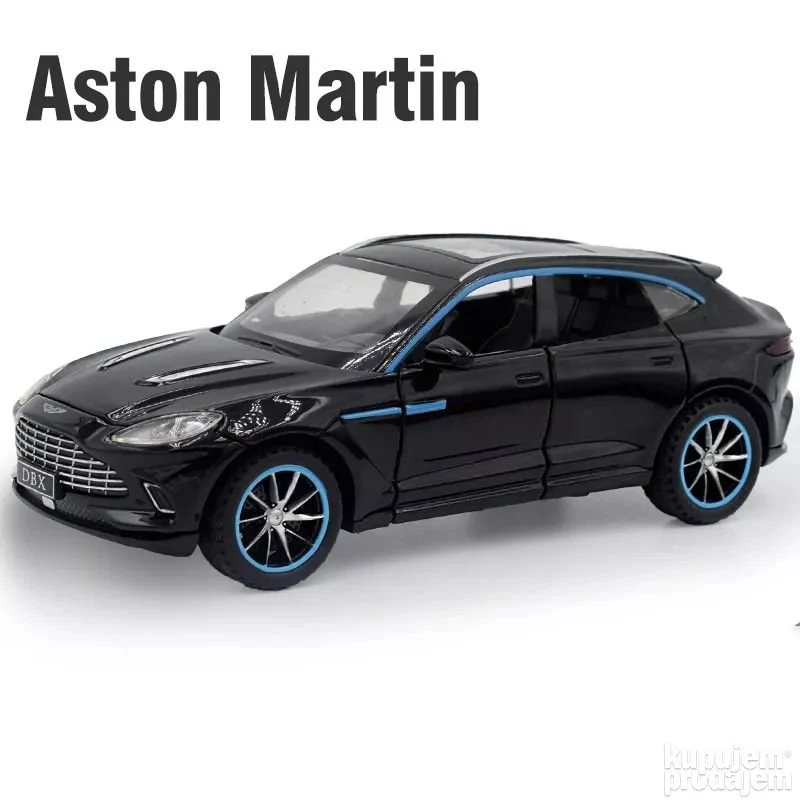 Aston Martin DBX 1/32 Crna - Aston Martin DBX 1/32 Crna