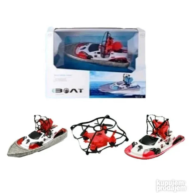 Boat 3u1 Dron, Brod i Automobil na daljinski - Boat 3u1 Dron, Brod i Automobil na daljinski
