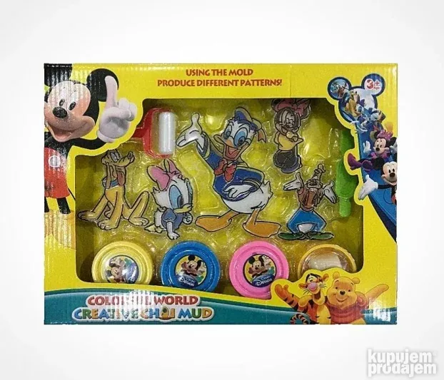 Disney igračke kalupi + plastelin - Disney igračke kalupi + plastelin