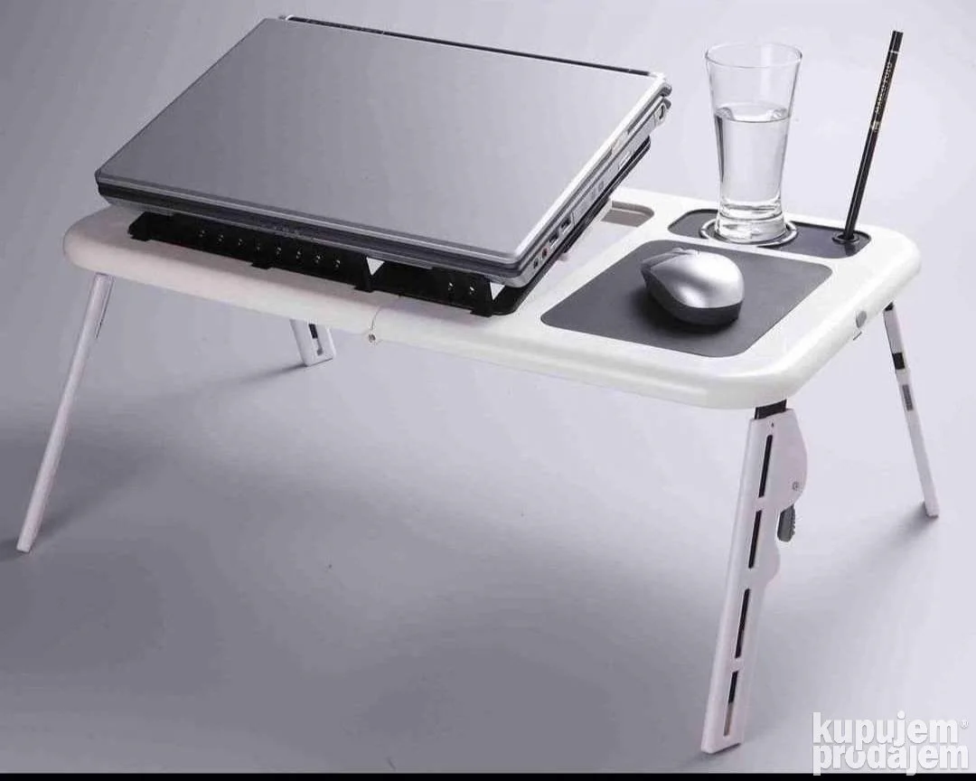 E-Table/Sklopivi sto za laptop/Sto za laptop sa kulerom - E-Table/Sklopivi sto za laptop/Sto za laptop sa kulerom