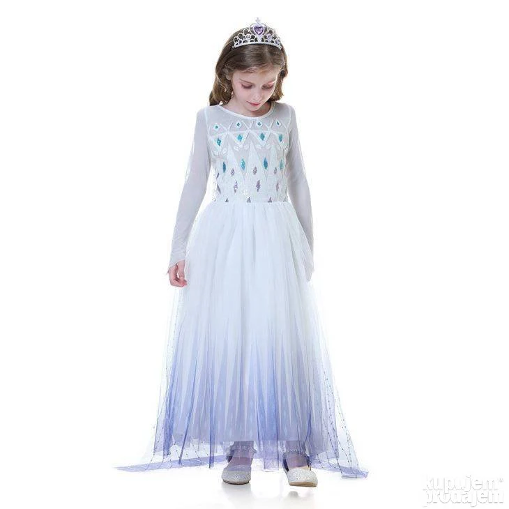 Elsa Frozen Haljina (Kostim) Za Devojcice - Elsa Frozen Haljina (Kostim) Za Devojcice