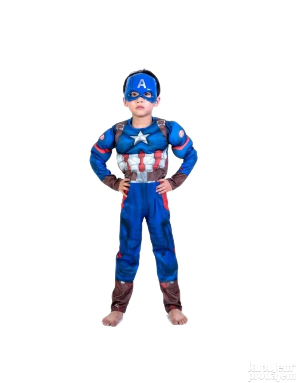Kapetan Amerika kostim 90 do 110cm MD4-491 - Kapetan Amerika kostim 90 do 110cm MD4-491